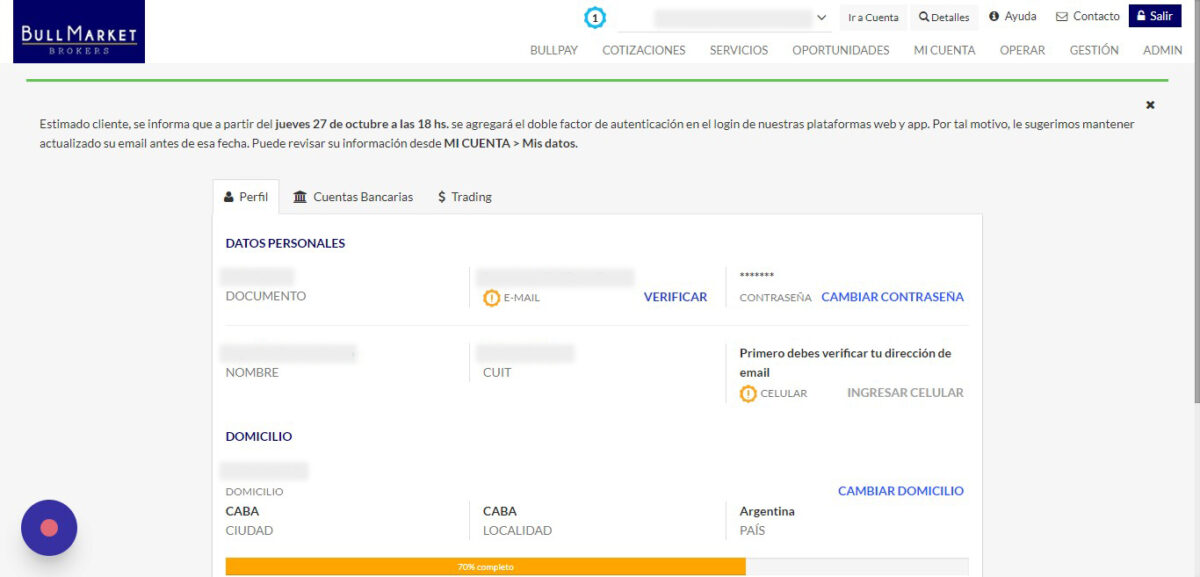 Cómo verificar tu email y celular - Guía de Ayuda